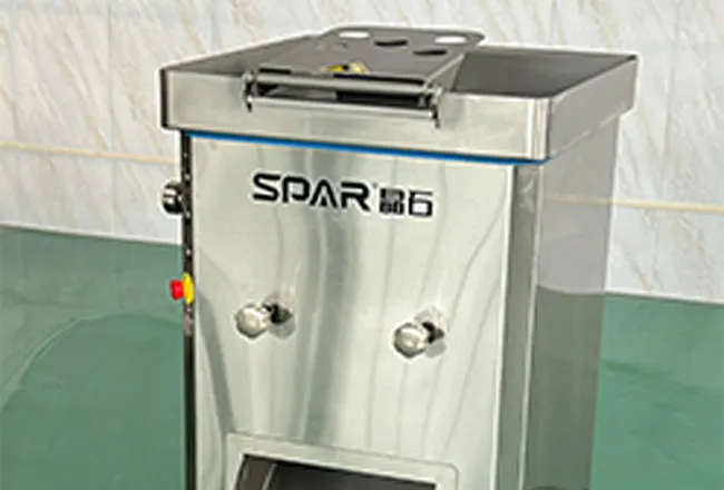Double-Blade Slicing and Shredding Machine | Spar Food Cutter